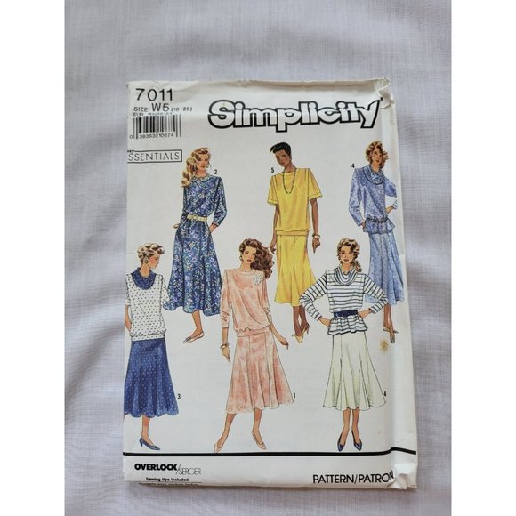 Simplicity | Office | Simplicity 71 Sewing Pattern Easy Essentials ...